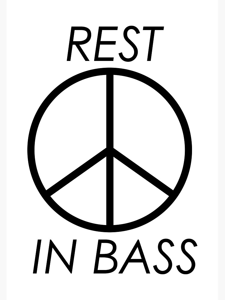 "Che Rest In Bass Album Cover Poster RIB" Poster for Sale by bxv3 ...