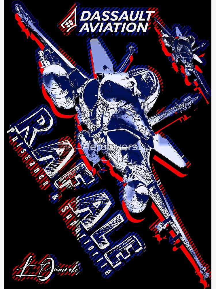 "Dassault Rafale – French Fighter Jet" Poster for Sale by Aerolovers ...