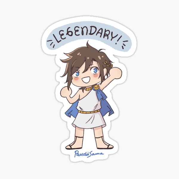 "Legendary Telemachus" Sticker for Sale by pandiiv | Redbubble