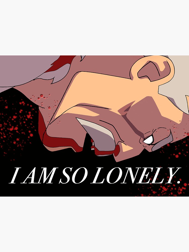 "Conquest (Invincible): “I am so lonely.”" Sticker for Sale by ...