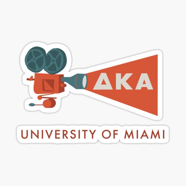 "DKA Spring 2025 Philo Week Camera Logo with UM" Sticker for Sale by ...
