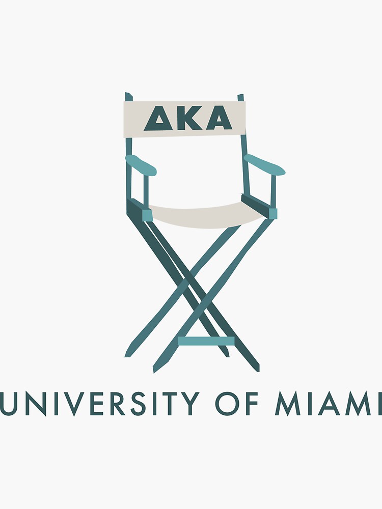 "DKA Spring 2025 Philo Week Chair Logo with UM" Sticker for Sale by ...