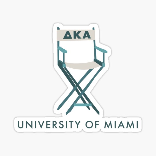 "DKA Spring 2025 Philo Week Chair Logo with UM" Sticker for Sale by ...