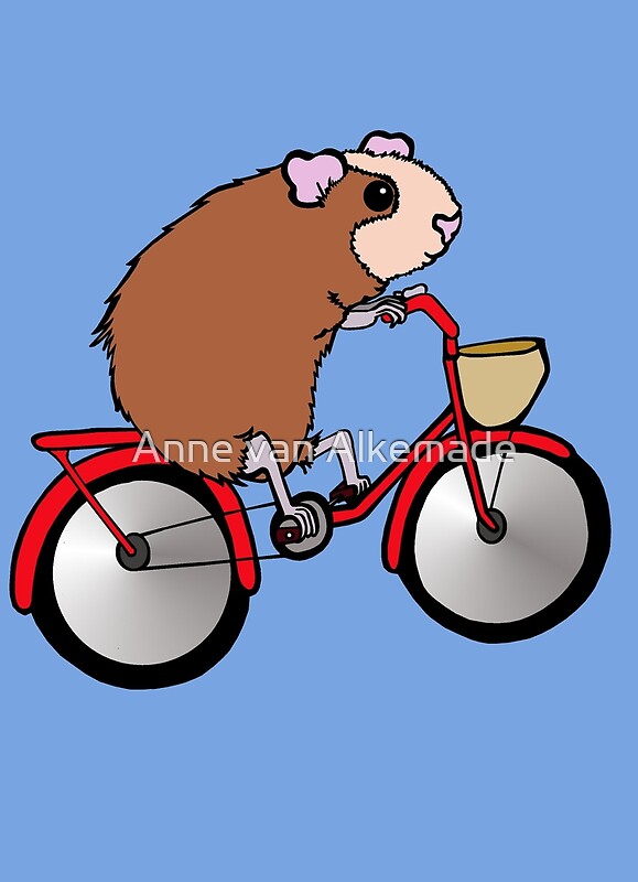 "Squeaky bike" by Anne van Alkemade | Redbubble