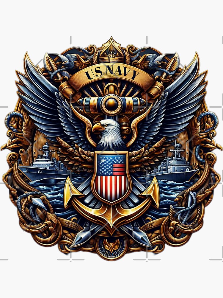 "US Navy" Sticker for Sale by DIRTRDCREATIONS | Redbubble