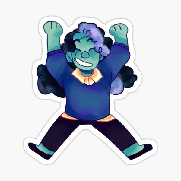 "Vicky- Monster Prom" Sticker for Sale by shipbomb | Redbubble