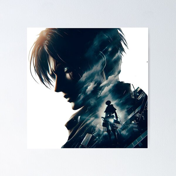 "Anime Manga | LEVI" Poster by GeekArtUniverse | Redbubble