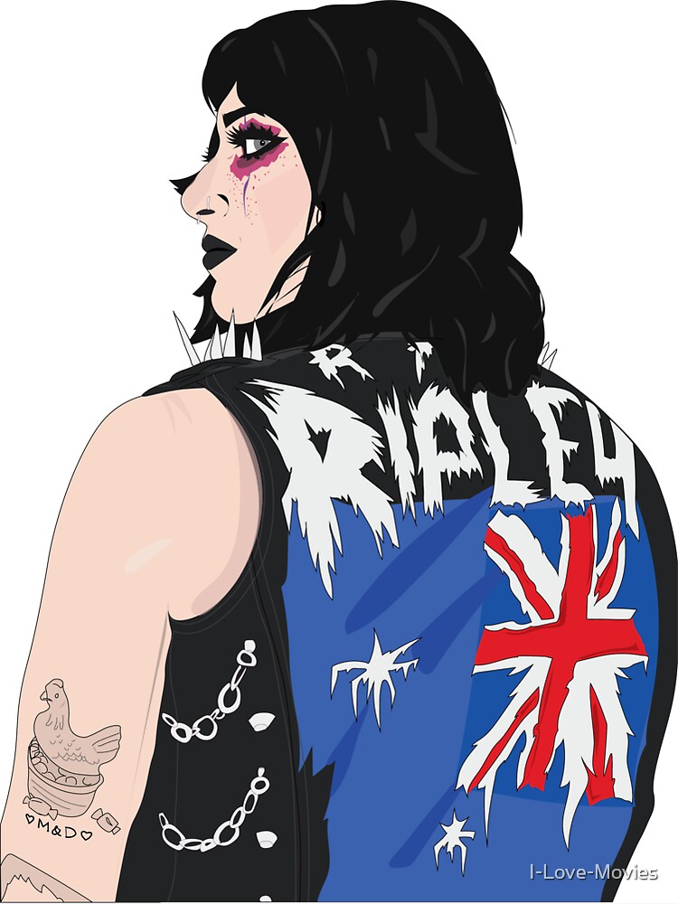 "Rhea Bloody Ripley" Sticker for Sale by I-Love-Movies | Redbubble