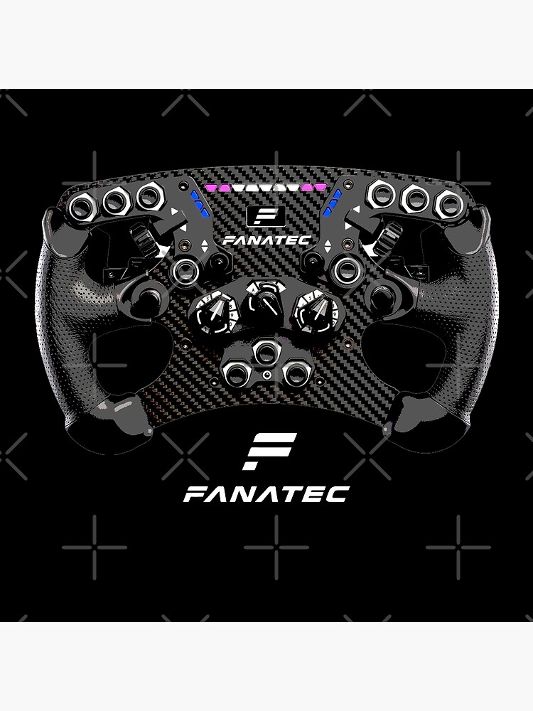 Póster for Sale con la obra «Fanatec Sim Racing Simracing Sim Racer ...