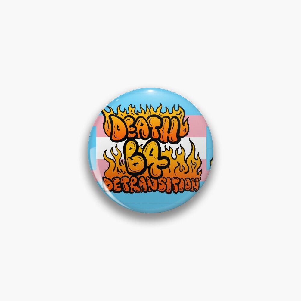 "death before detransition" Sticker for Sale by heyitsleonard | Redbubble