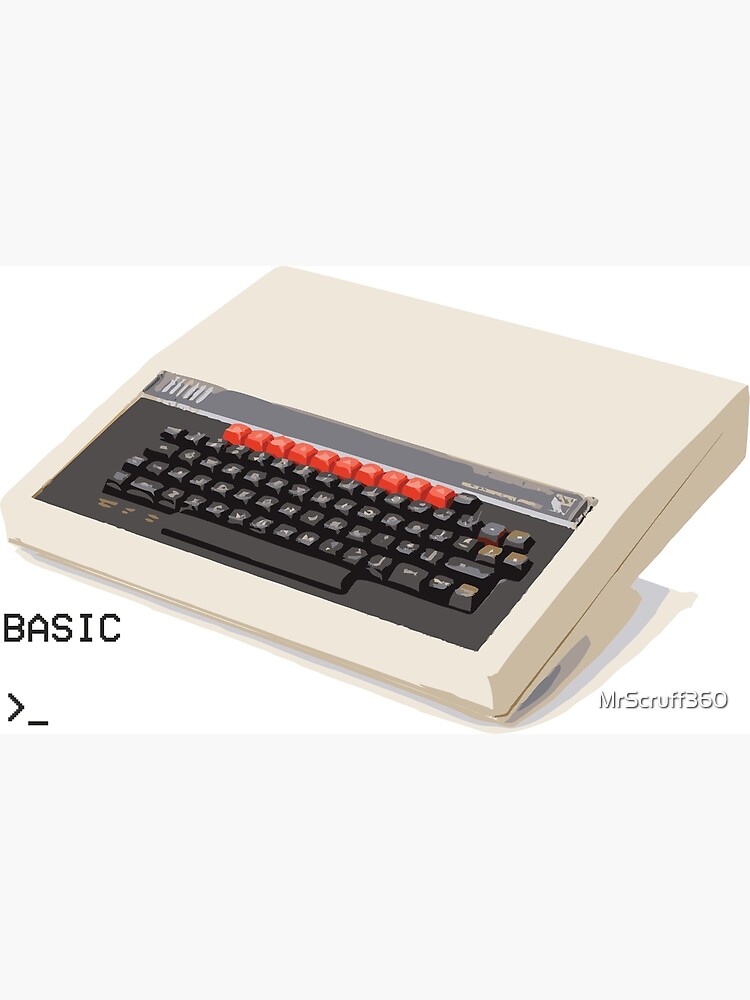 "BBC Micro - Classic British 80's computer." Art Print by MrScruff360 ...