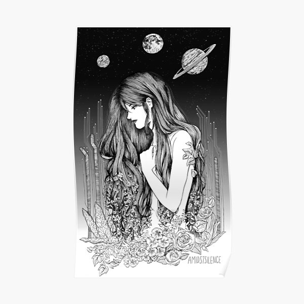 "Intertwined" Poster by kelseydraws | Redbubble