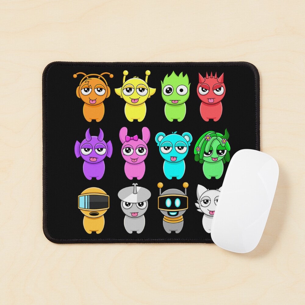"All Sprunkies Cute Characters" Sticker for Sale by BurgerBites | Redbubble