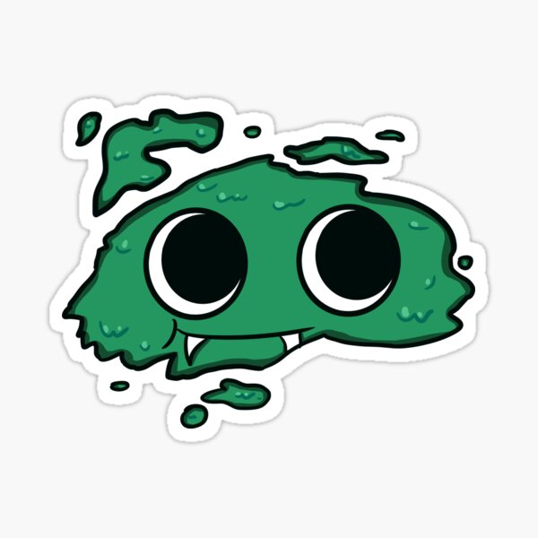 "Monster Tear - Slime" Sticker by SirRah00 | Redbubble