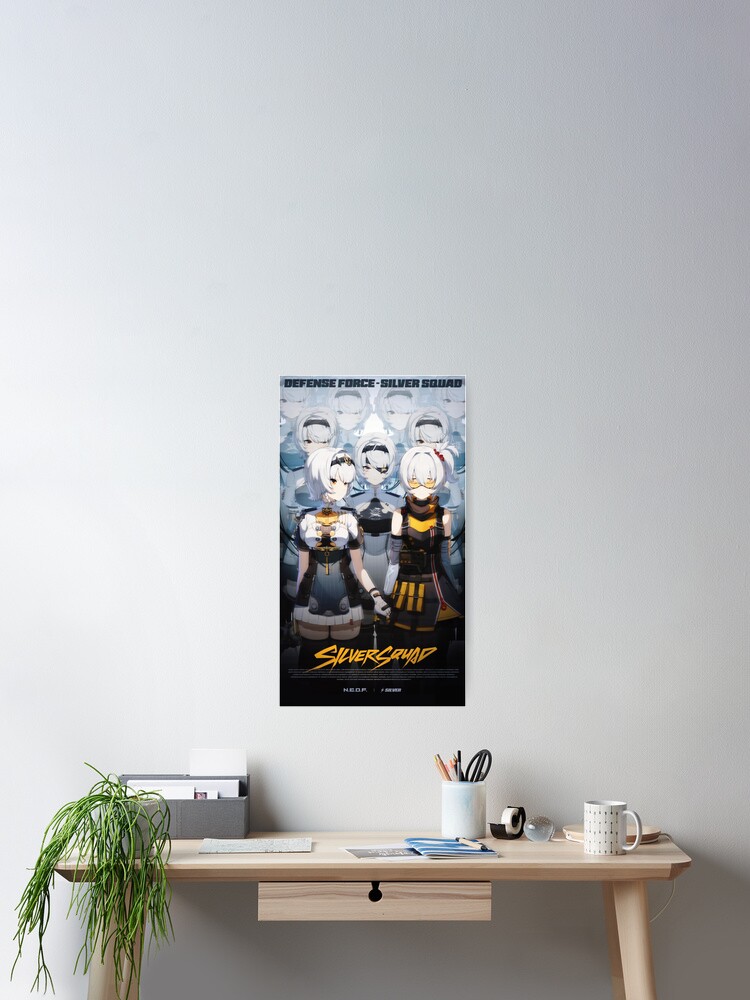 "Silver Squad Official Poster, Zenless Zone Zero (ZZZ)" Poster by ...