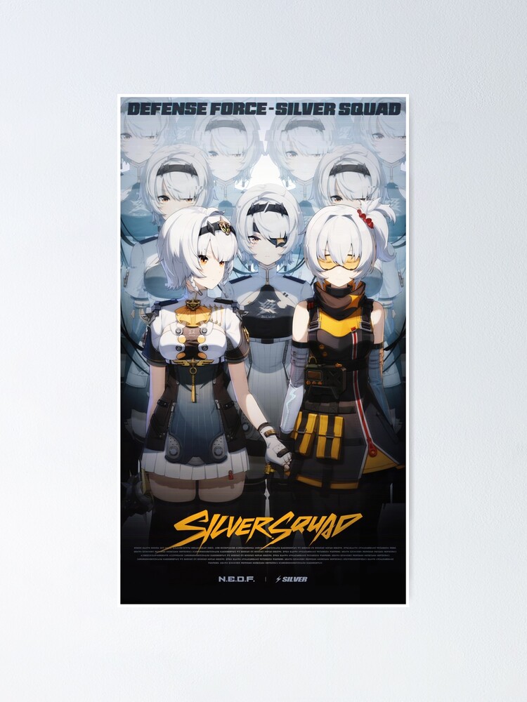 "Silver Squad Official Poster, Zenless Zone Zero (ZZZ)" Poster by ...