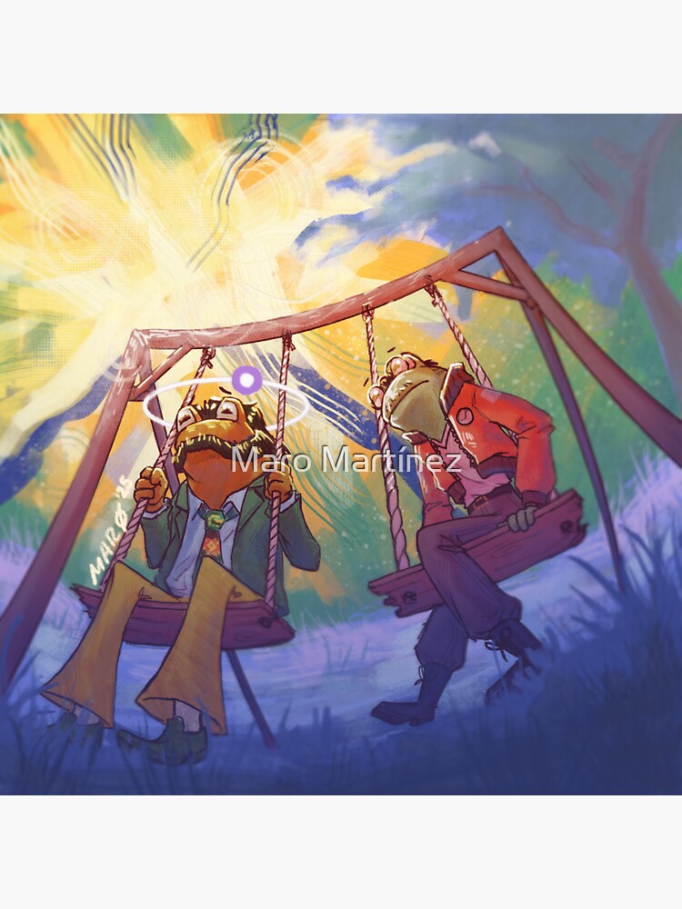 "Disco Elysium Frog and Toad" Sticker for Sale by MaroArrz | Redbubble