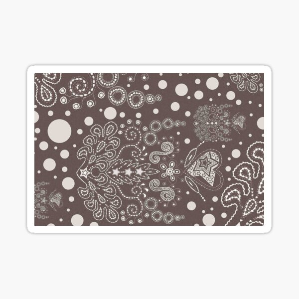 "Star Design In Brown" Sticker by RMSphoto | Redbubble