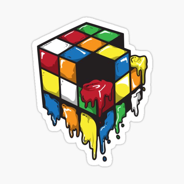 Rubiks Cube Stickers | Redbubble