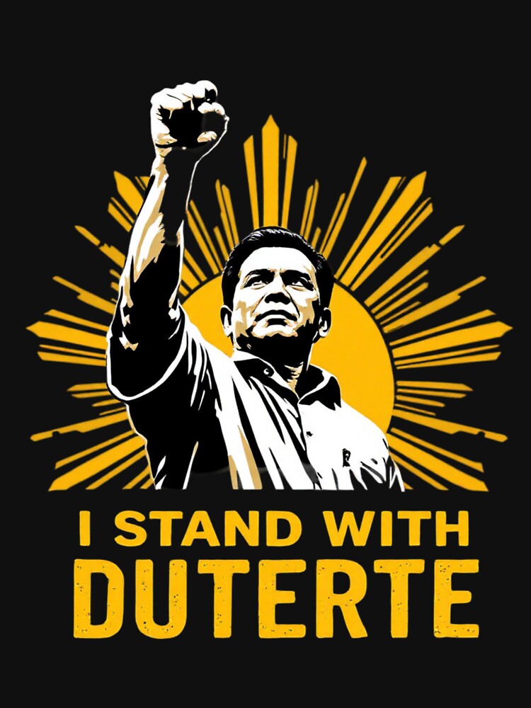 "Free Duterte - Supporter President Rodrigo Digong Duterte" Essential T ...