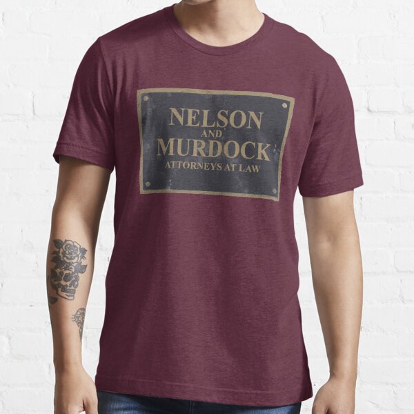 "Nelson and Murdock " T-shirt for Sale by nikkiandkatie | Redbubble ...