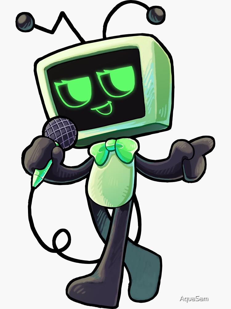 "Dandy World Vee" Sticker for Sale by sampurrie | Redbubble