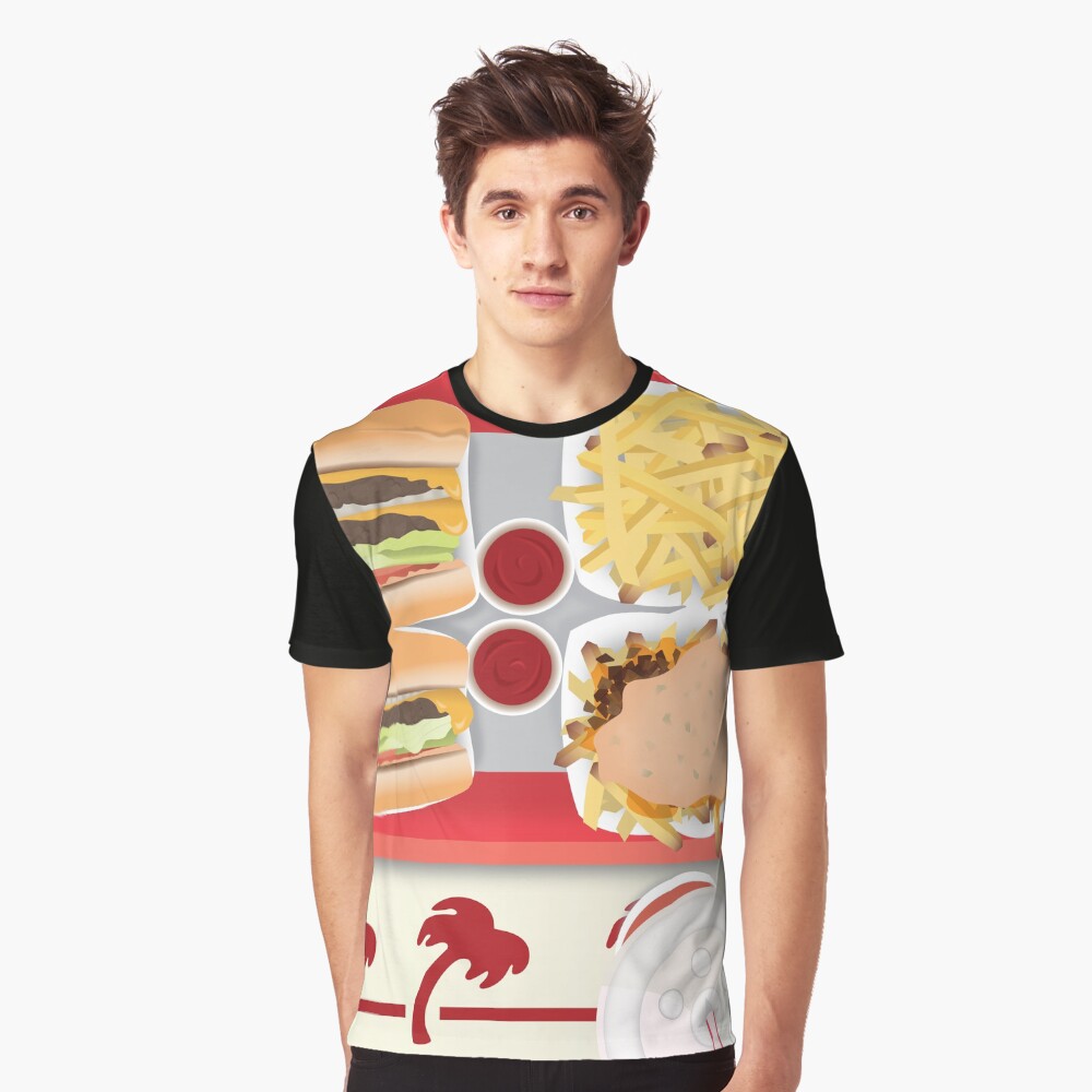 "in n out" Sticker for Sale by elyssarose | Redbubble