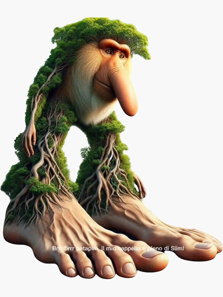 "Brr brr Patapim (Italian Brainrot) Patapim" Sticker for Sale by ...