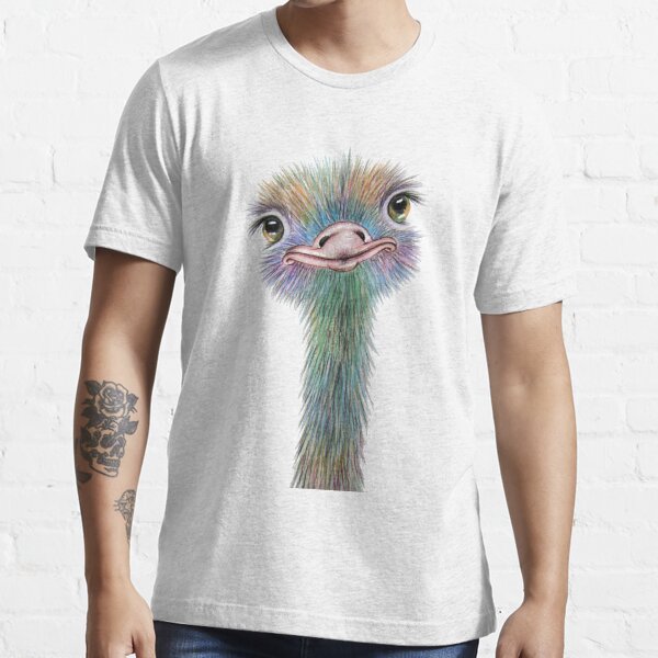 "Colourful Emu" T-shirt for Sale by Dandarey | Redbubble | emu t-shirts ...