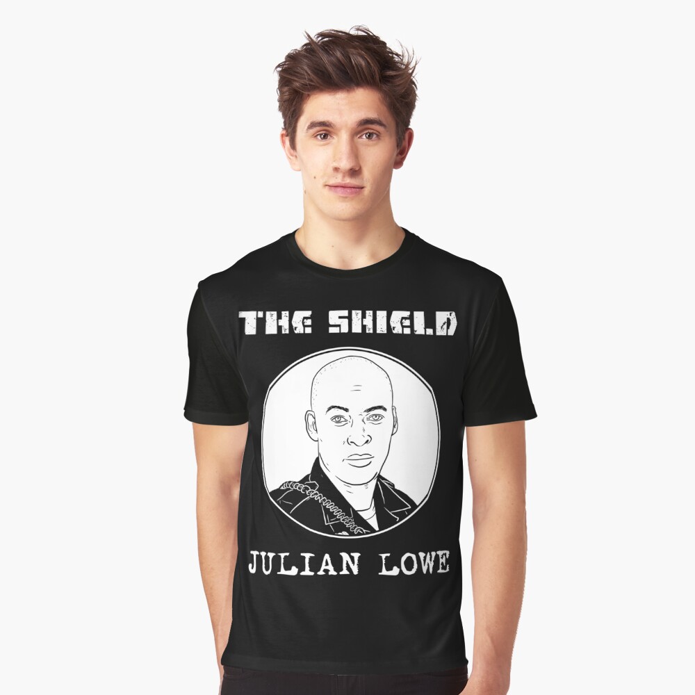 "Julian Lowe - The Shield" Sticker for Sale by blacksnowcomics | Redbubble