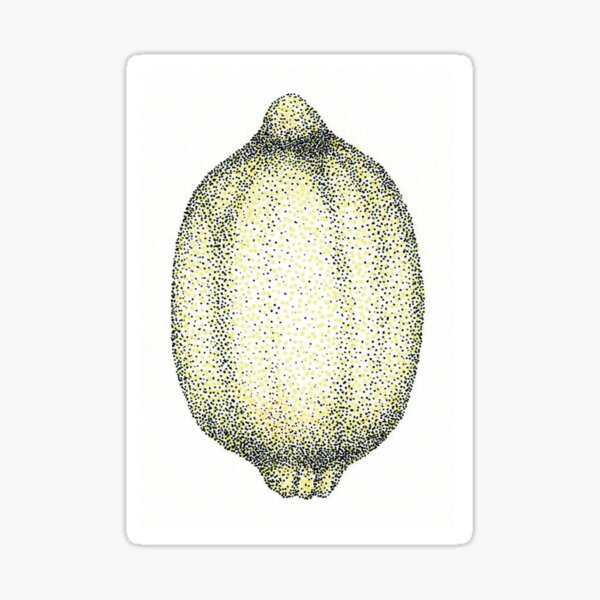 "A Lemon" Sticker for Sale by EJVisuals | Redbubble