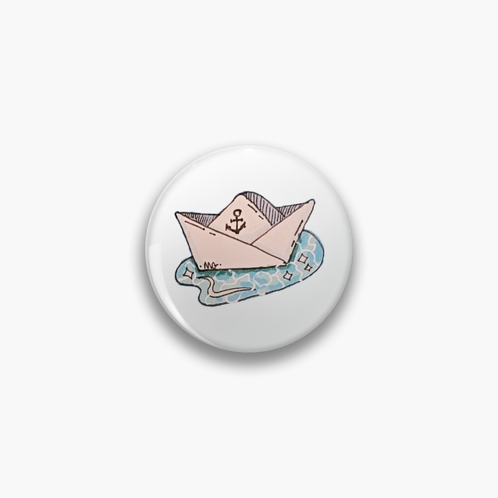 "Paper Boat" Sticker for Sale by SoulPanda | Redbubble