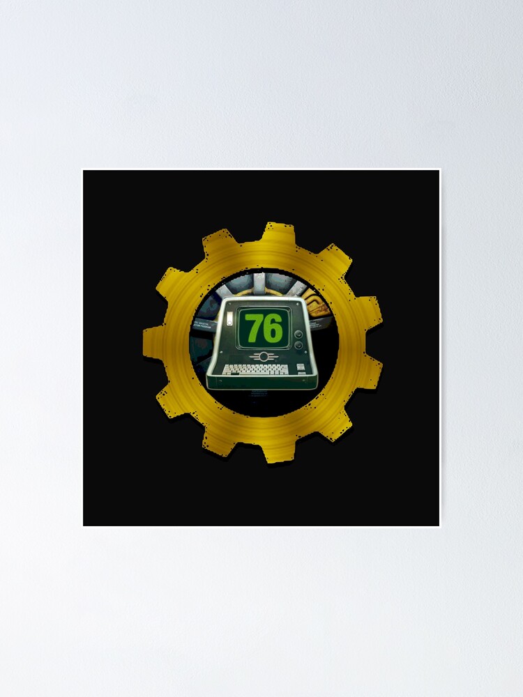 "Vault 76" Poster by DBnation | Redbubble