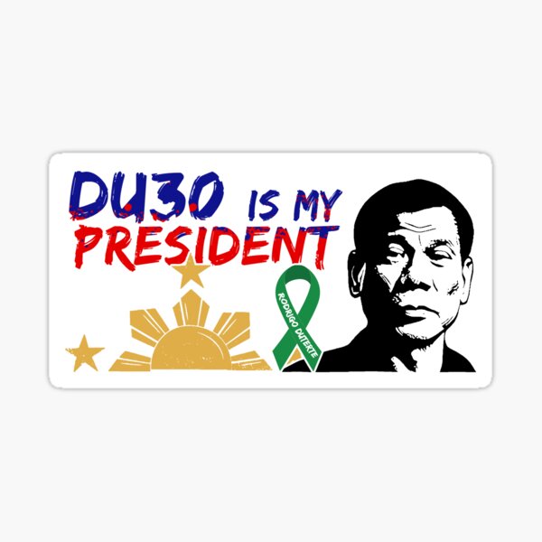 "DU30 is my President - Duterte Supporter FPRRD PRRD Bring Him Home ...