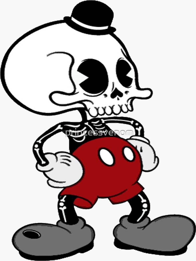 "Punk Mouse" Sticker for Sale by princessvenom | Redbubble