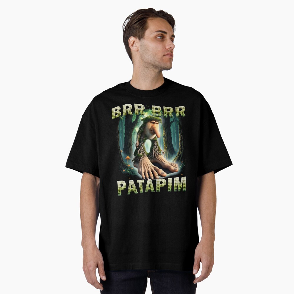 "Brr Brr Patapim Funny Italian Brainrot Meme" Sticker for Sale by ...