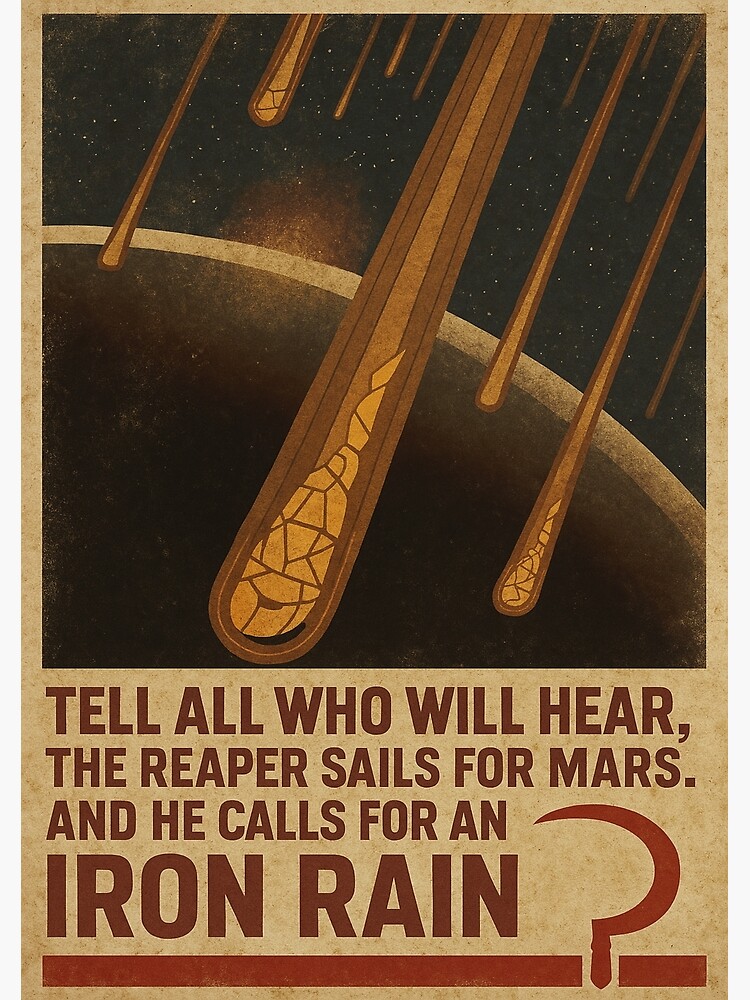 "Red Rising - Iron Rain – Reaper’s Call" Poster for Sale by viperzx ...