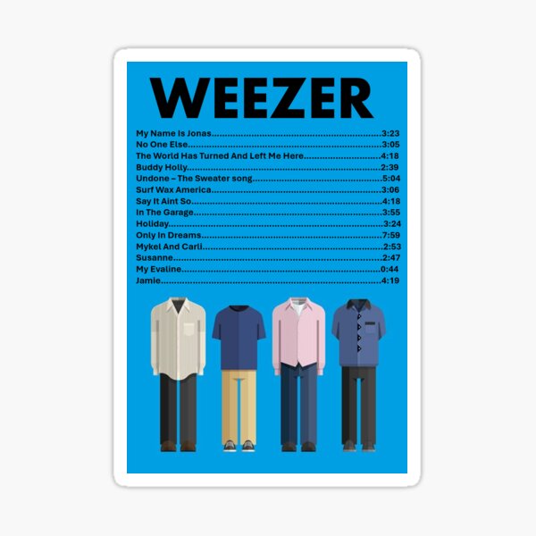 Weezer Merch & Gifts for Sale | Redbubble