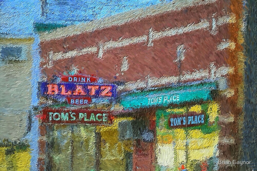 "Drink Blatz Beer" by Brian Gaynor | Redbubble