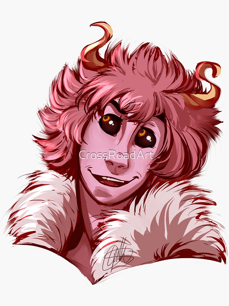 "Mina!" Sticker by CrossRoadArt | Redbubble