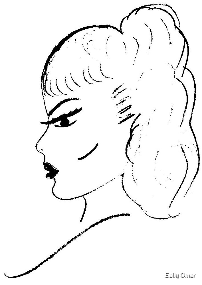 "NAUGHTY JASMINE, the erotic writer" by Sally Omar | Redbubble