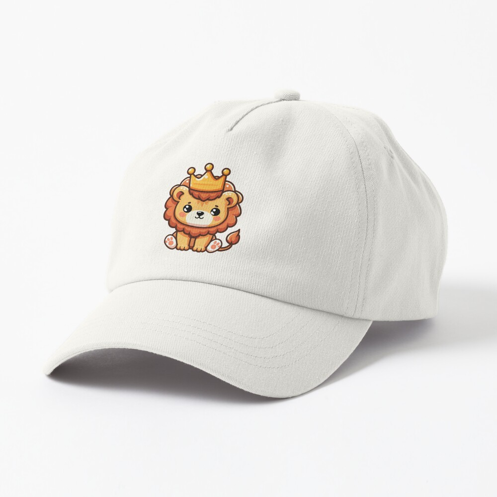 "Lion with crown" Sticker for Sale by Delidream | Redbubble
