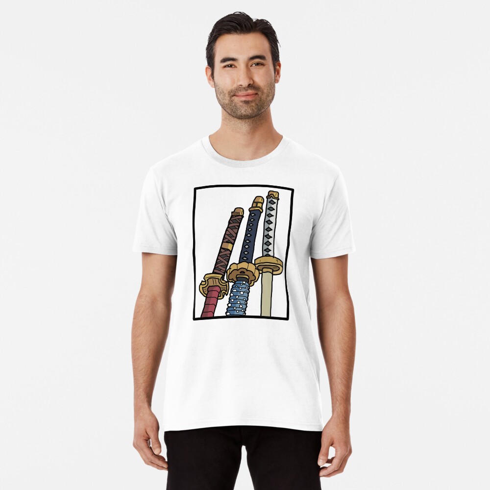 "One Piece MS Paint Zoro 3 Swords" Sticker for Sale by Bradycrenshaw ...