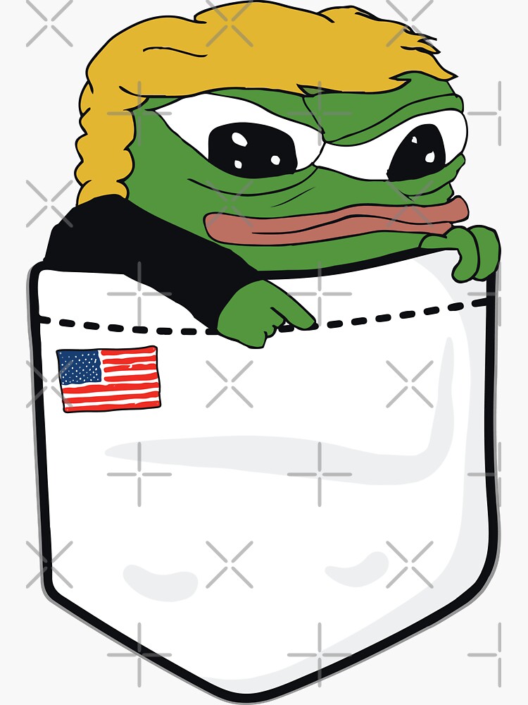 "Apu Apustaja Trump Build the Wall The Helper in t-shirt pocket (wall ...