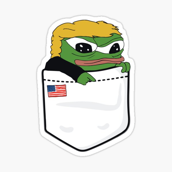 "Apu Apustaja Trump Build the Wall The Helper in t-shirt pocket (wall ...