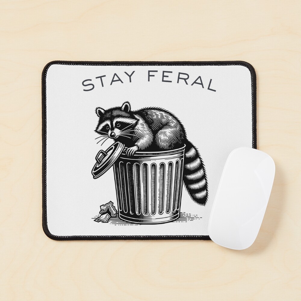 "DM Setti - Stay Feral" Sticker for Sale by Mother-Nerd-Pro | Redbubble