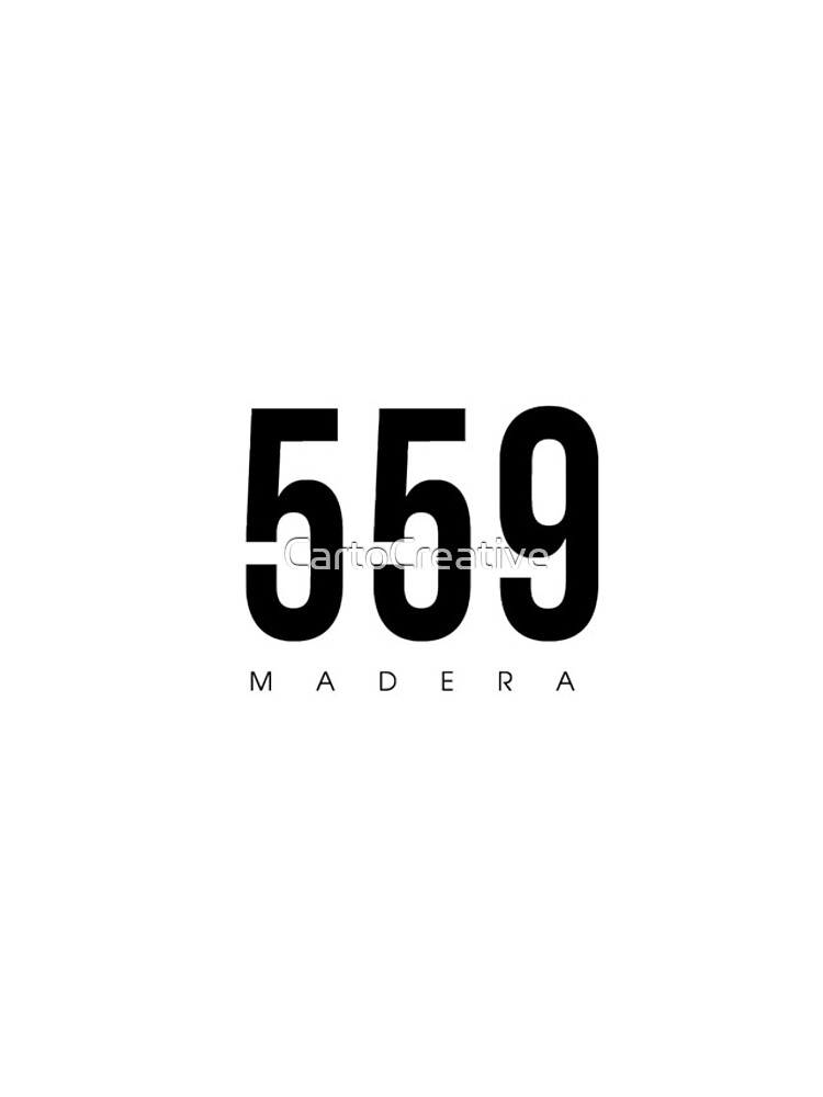 "Madera, CA - 559 Area Code design" iPhone Case for Sale by ...