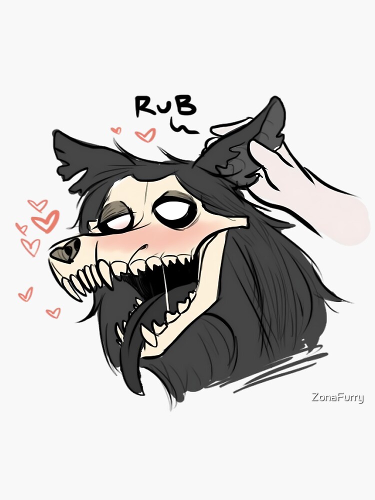 "Purr SCP-1471 ٩(ˊᗜˋ*)و" Sticker for Sale by ZonaFurry | Redbubble