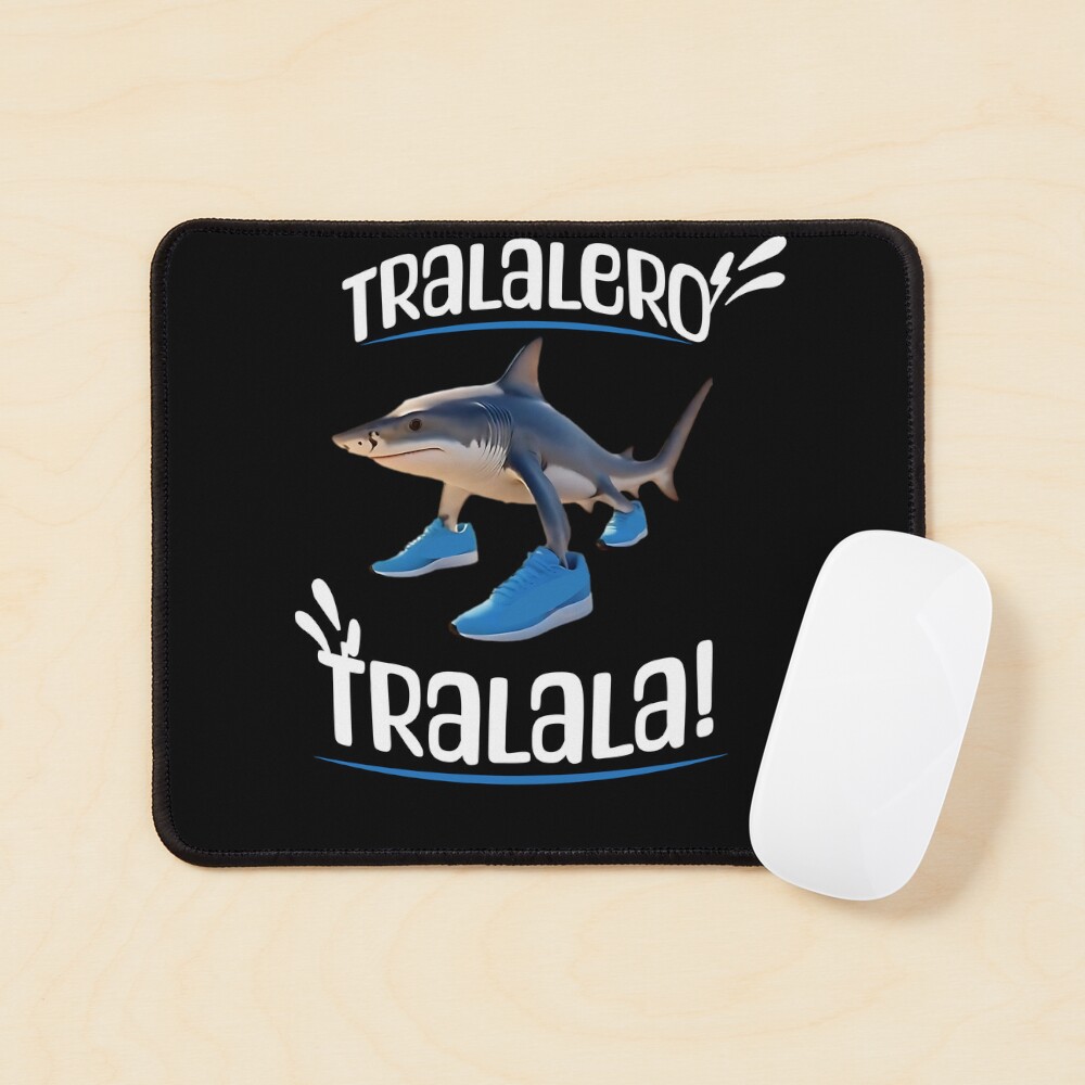 "Tralalero tralala italian brainrot meme" Sticker by LayersDesign ...