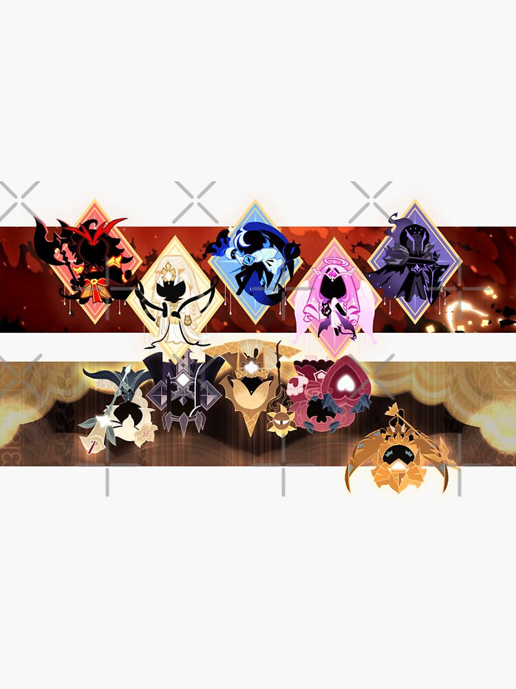 "Five Beasts & Ancient Heroes" Sticker by KansasShepard | Redbubble